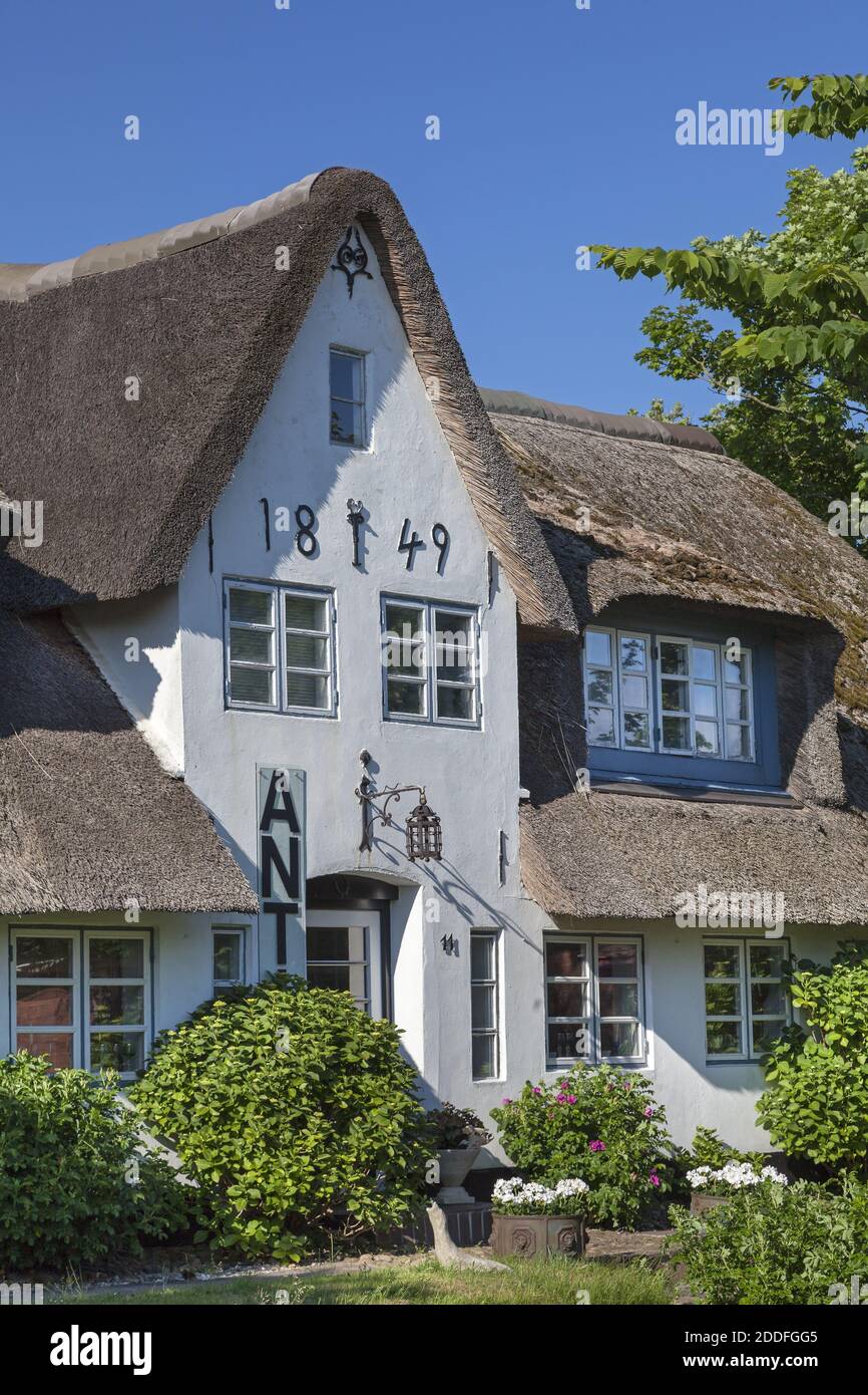 geography / travel, Germany, Schleswig-Holstein, isle Sylt, Friesenhaus ...