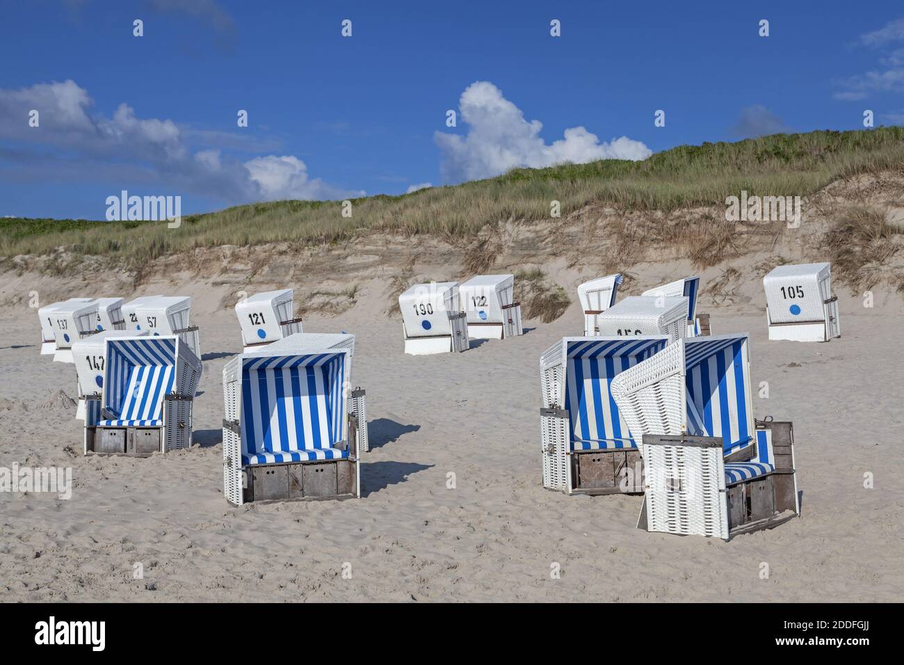geography / travel, Germany, Schleswig-Holstein, isle Sylt, at beach in ...