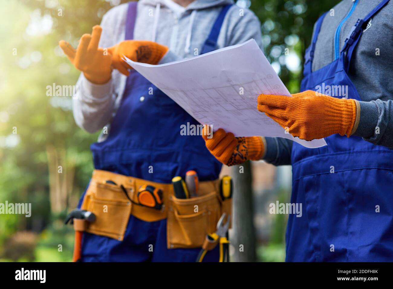 Open blueprint hi-res stock photography and images - Alamy