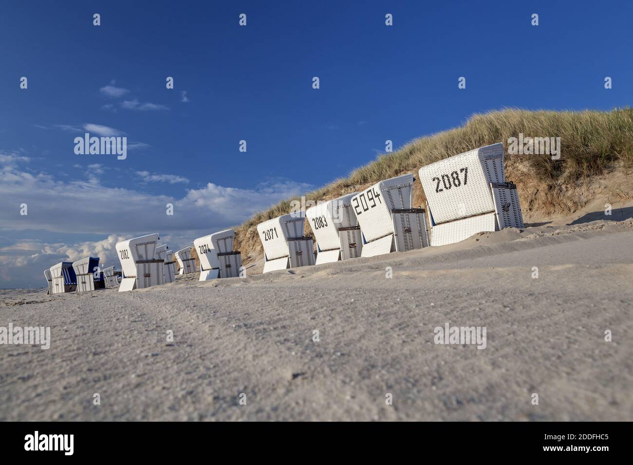geography / travel, Germany, Schleswig-Holstein, isle Sylt, at beach in ...