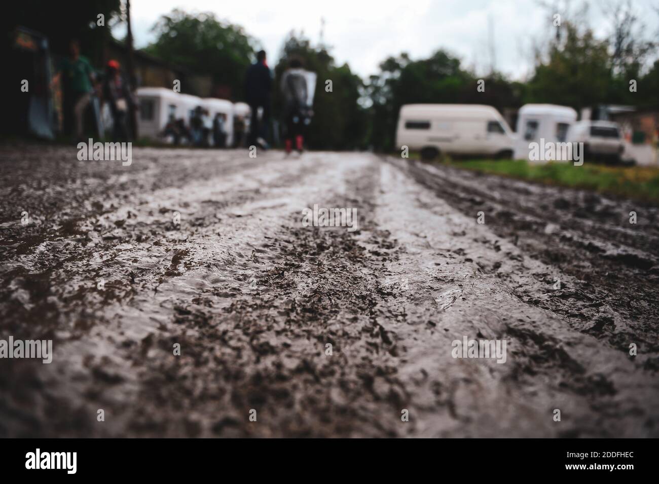 Messy campsite hi-res stock photography and images - Alamy