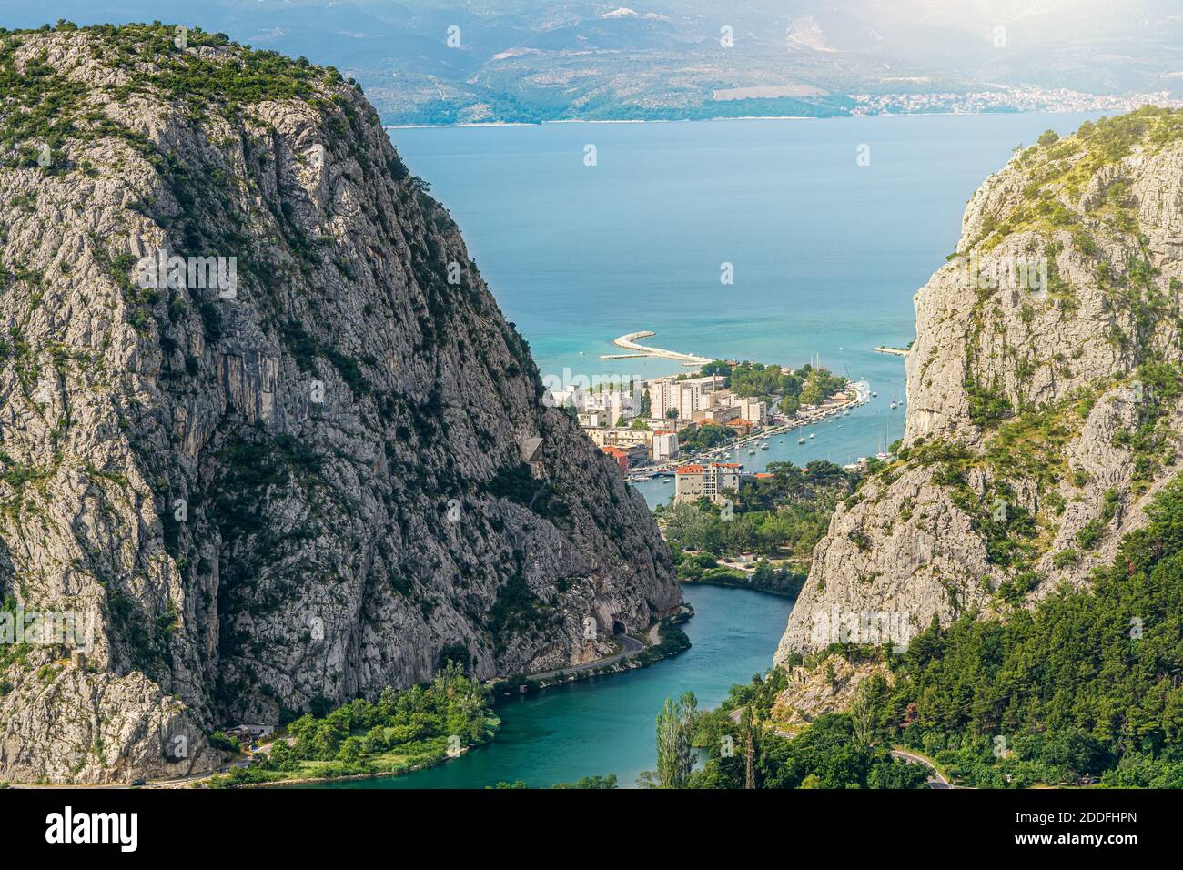 Cetina river flows adriatic hi-res stock photography and images - Alamy