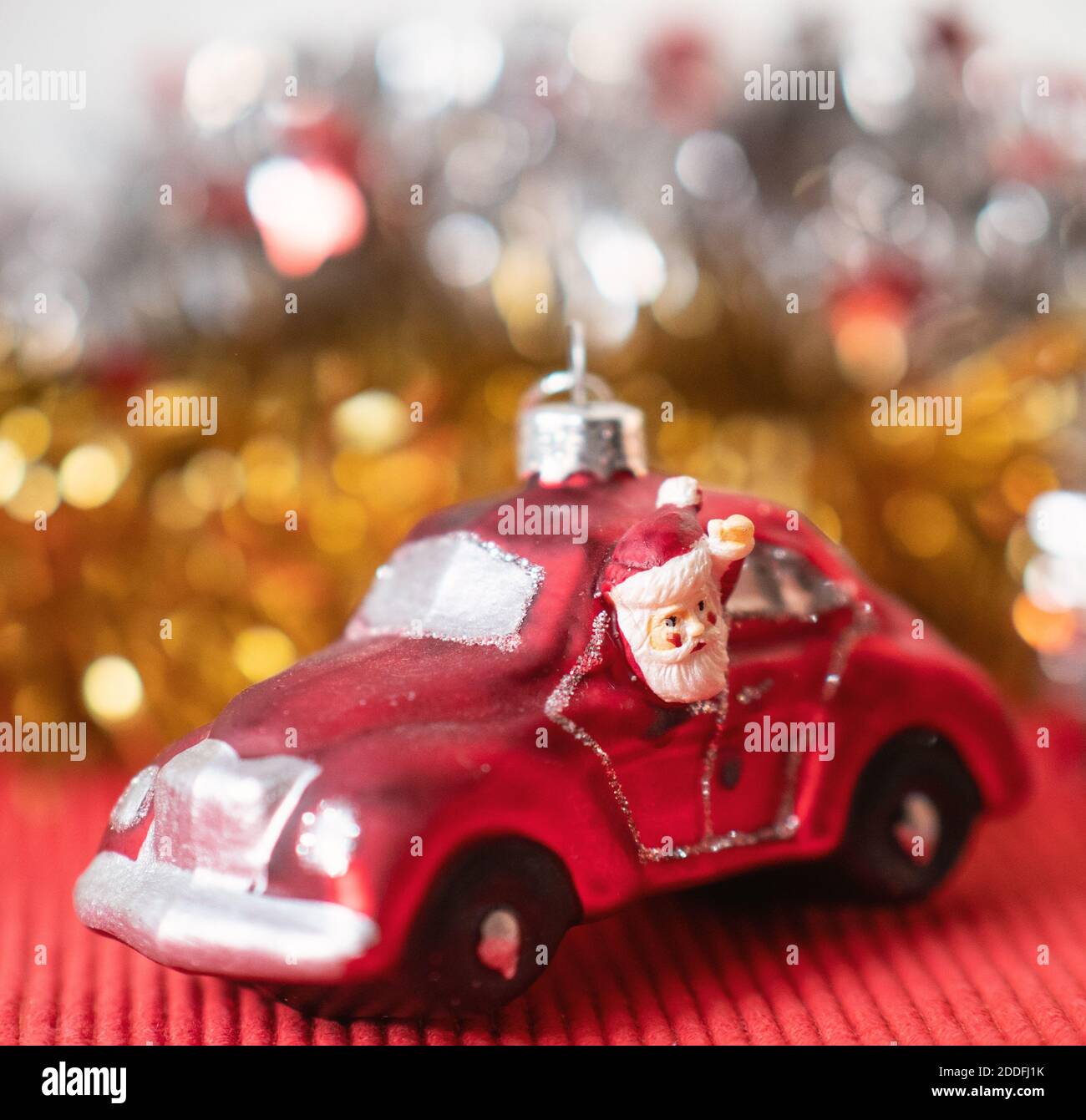 Santa claus car hi-res stock photography and images - Alamy