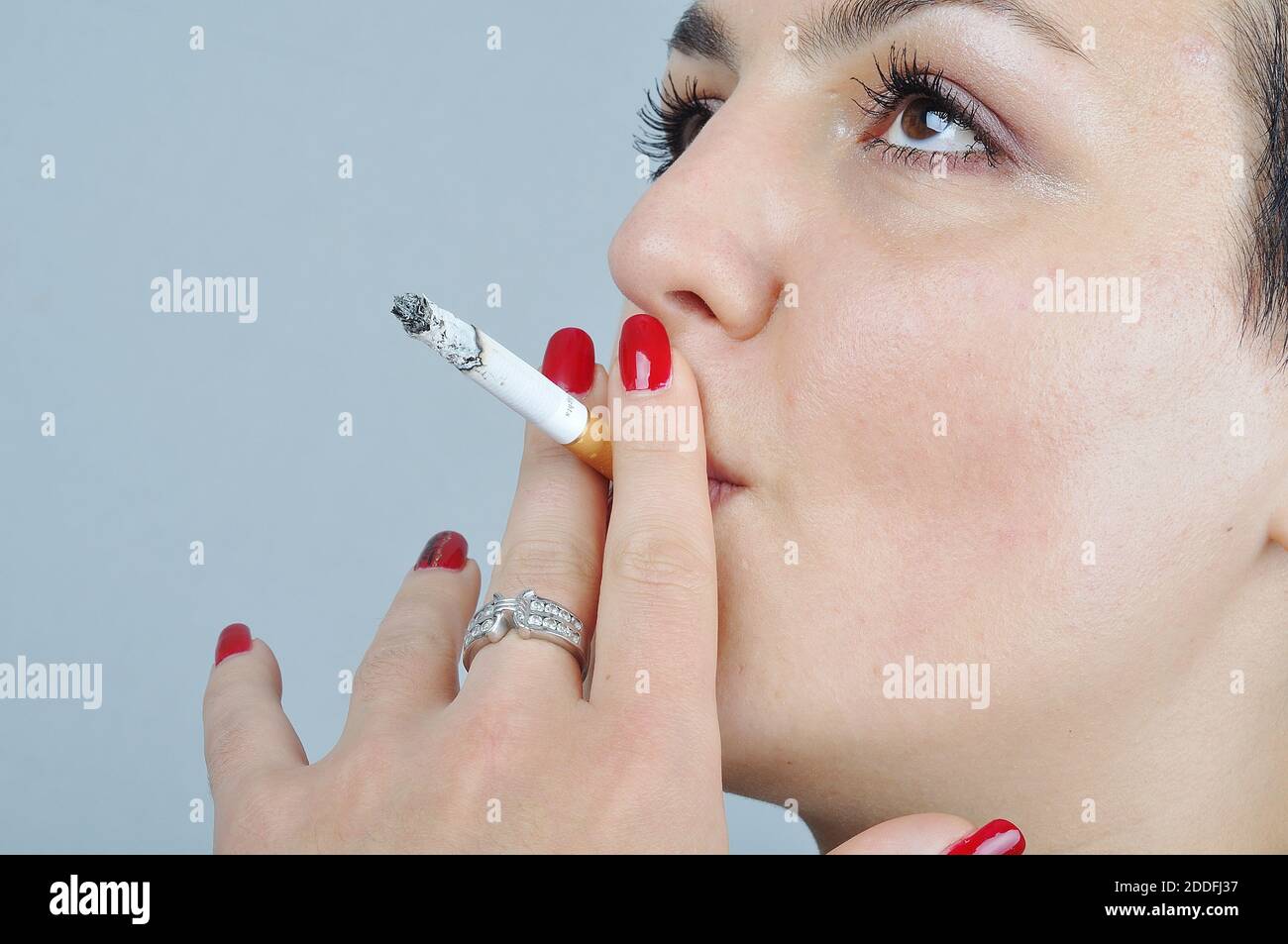 Sleazy woman hi-res stock photography and images - Alamy