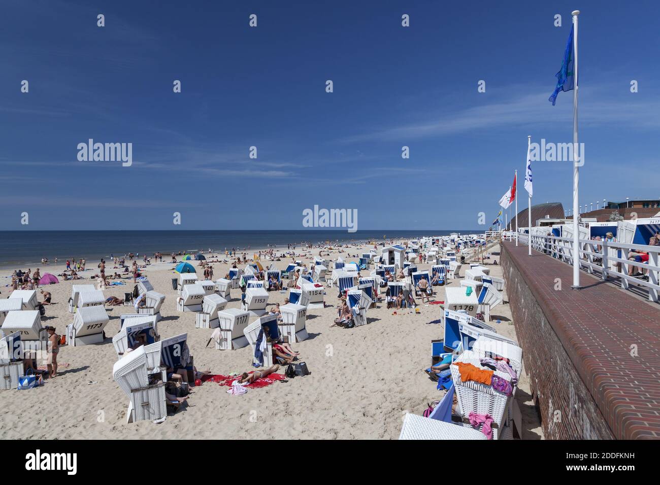 geography / travel, Germany, Schleswig-Holstein, isle Sylt, beach and ...