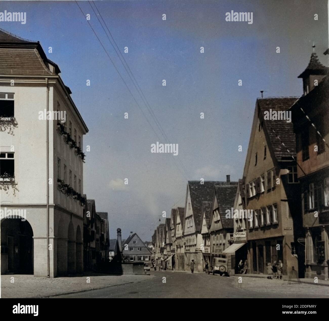 Colorized germany 1930s hi-res stock photography and images - Alamy