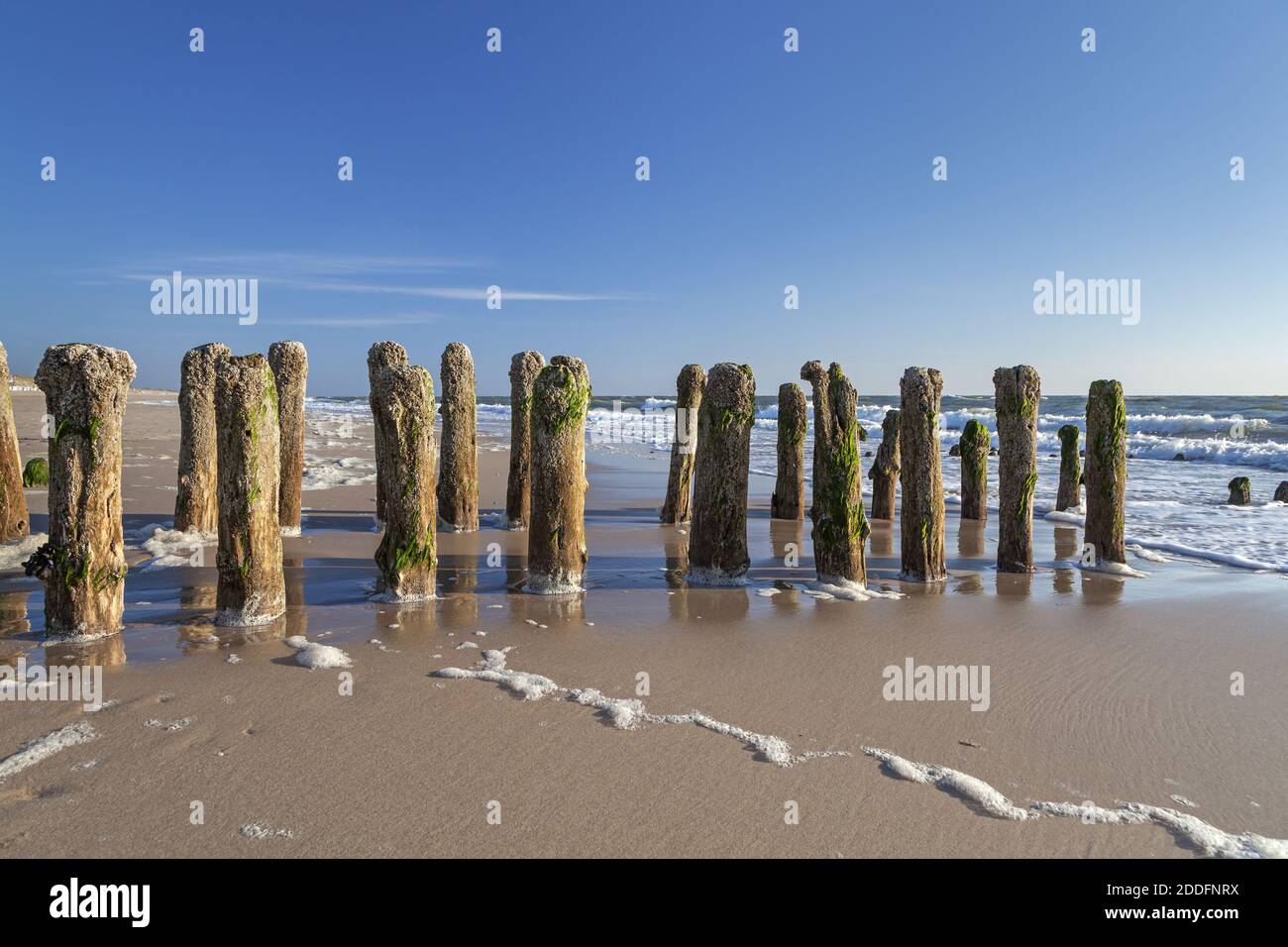 geography / travel, Germany, Schleswig-Holstein, isle Sylt, groyne at ...