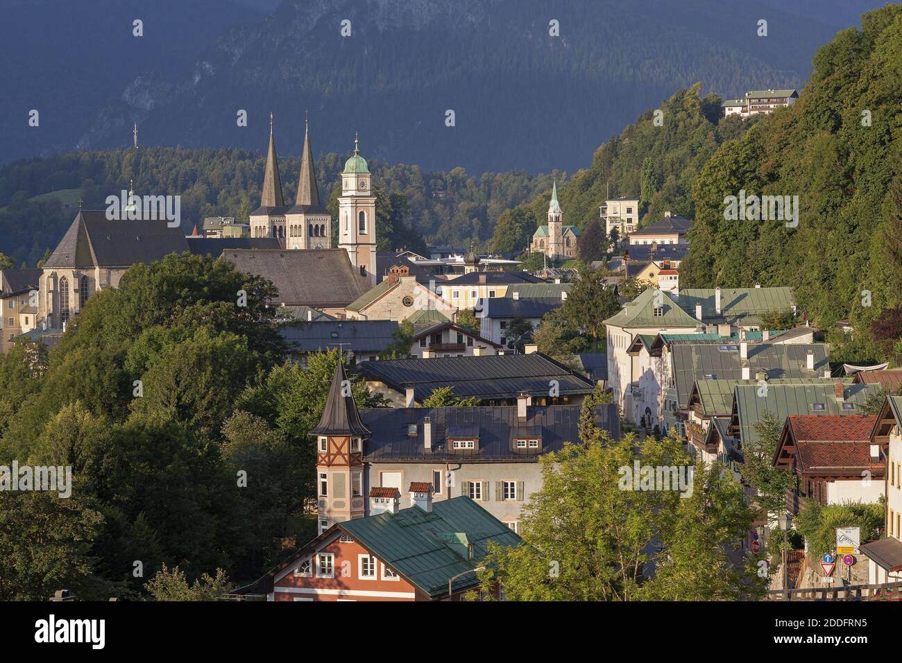 geography / travel, Germany, Bavaria, Berchtesgaden, view on ...