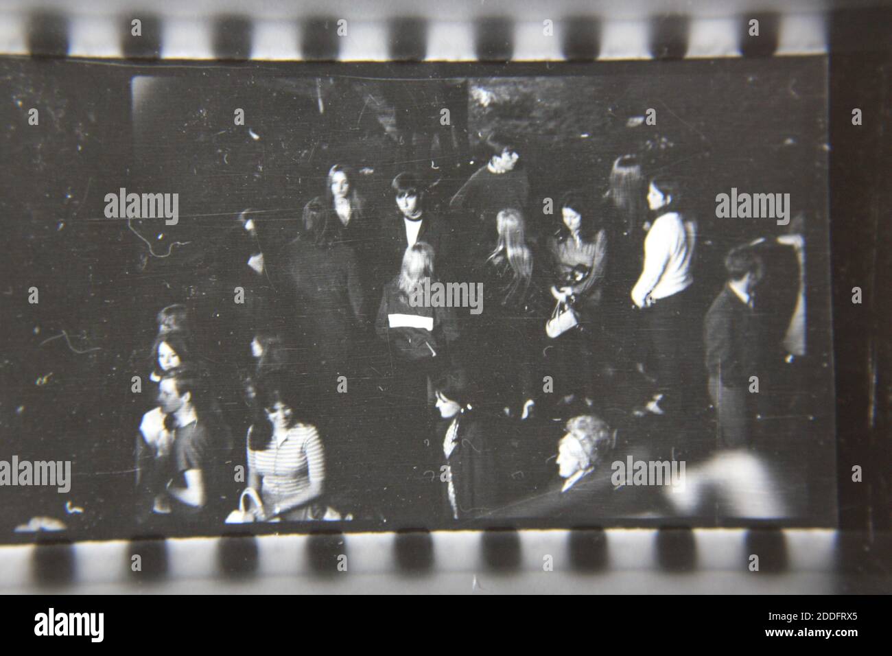 1970s crowd line hi-res stock photography and images - Alamy