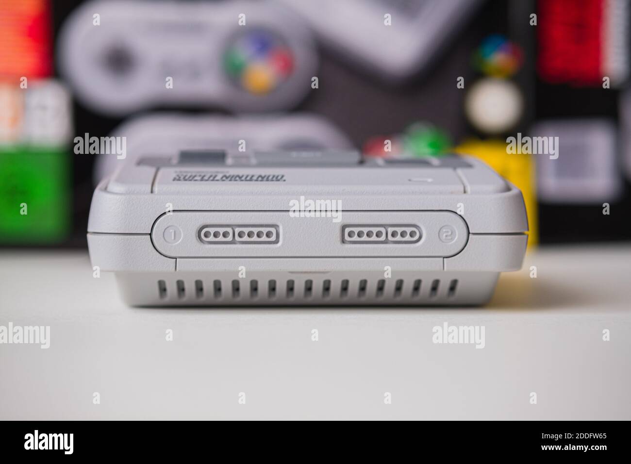 Super Nintendo Console High Resolution Stock Photography and Images - Alamy