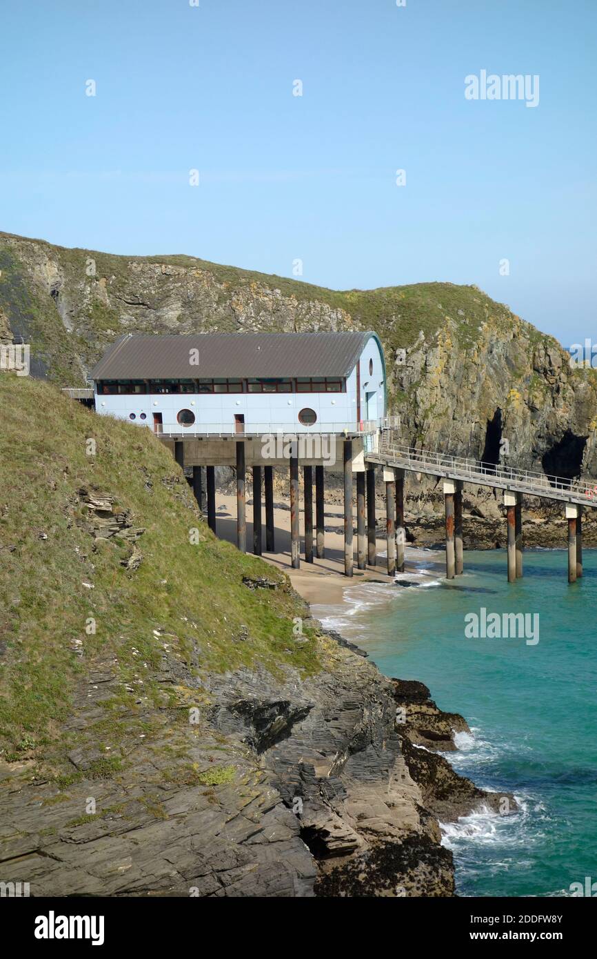 Lifeboat station trevose head hi-res stock photography and images - Alamy
