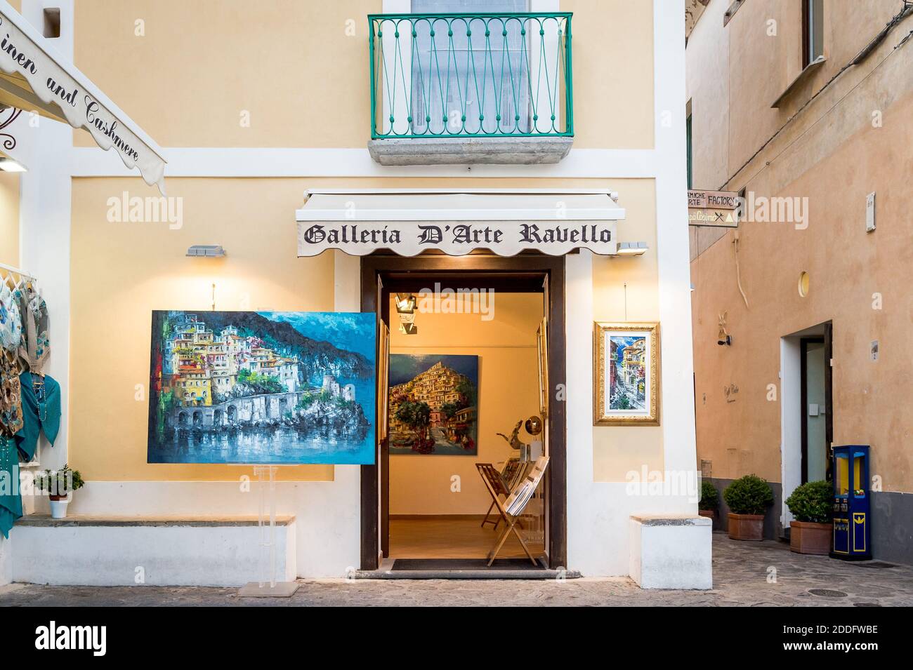 A fine art and craft shop selling paintings in the beautiful town of ...