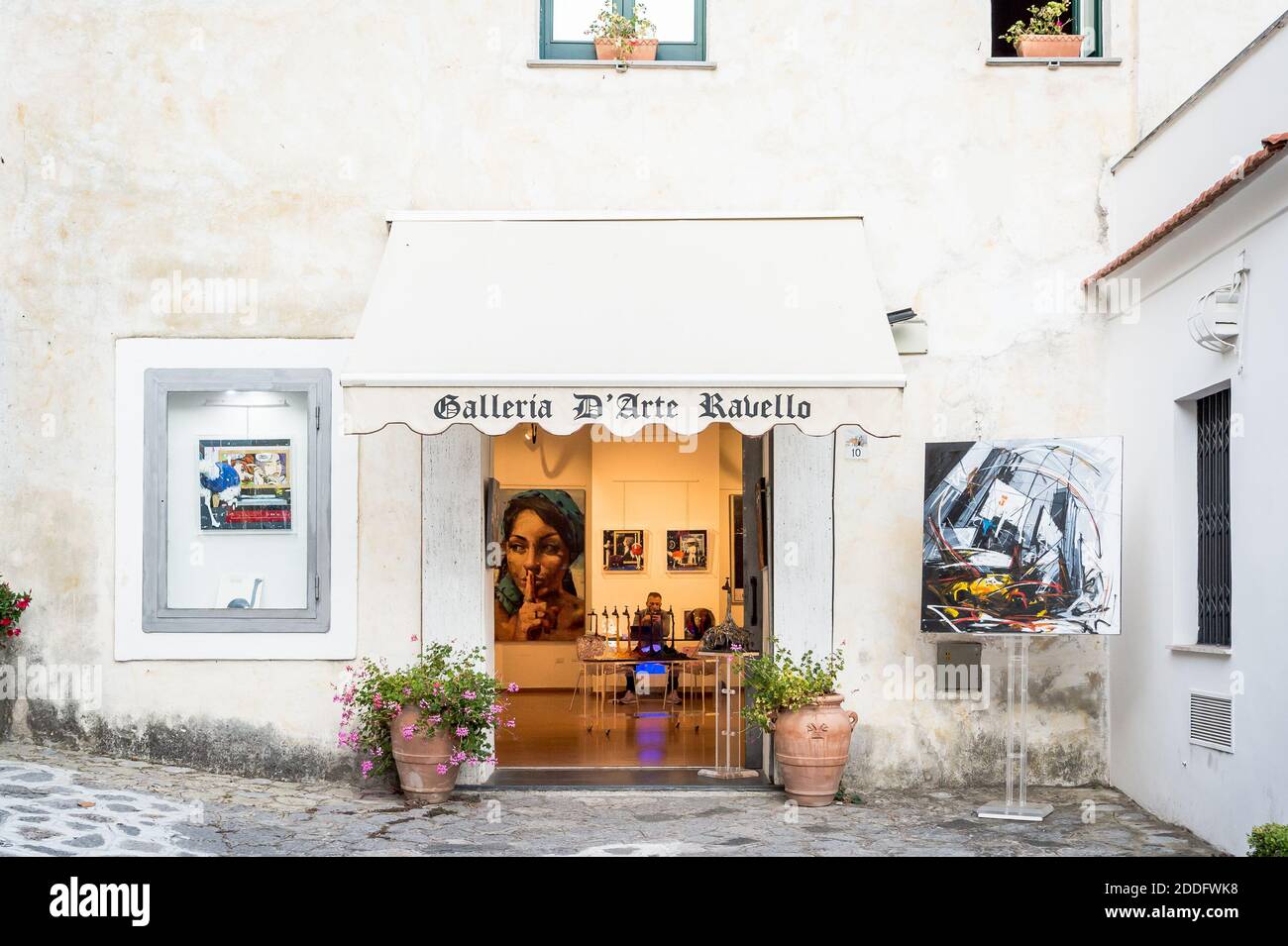 A fine art and craft shop selling paintings in the beautiful town of ...