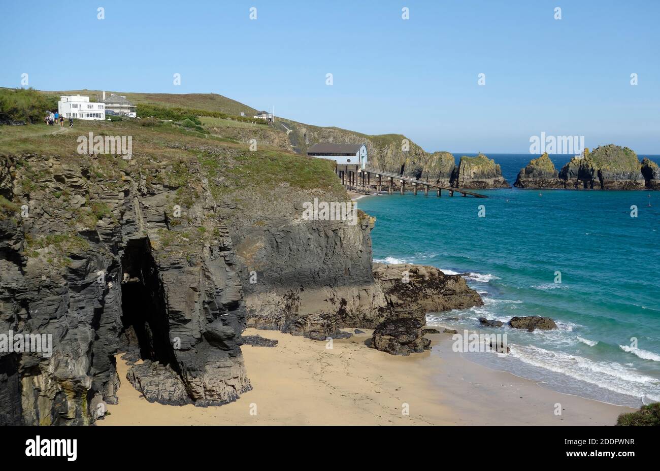 Lifeboat station trevose head hi-res stock photography and images - Alamy