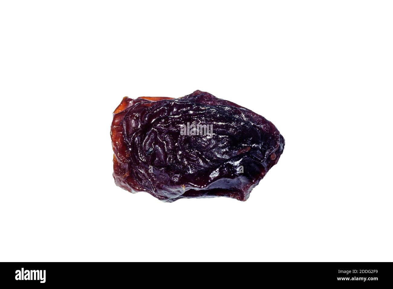 prunes close up macro isolated on white background Stock Photo - Alamy