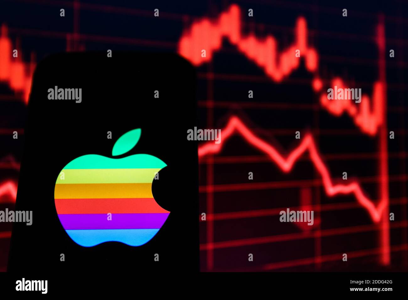 Apple chart hi-res stock photography and images - Alamy