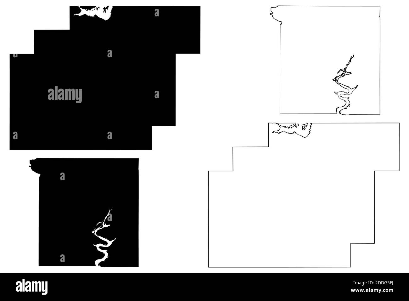 Pushmataha county map Black and White Stock Photos & Images - Alamy