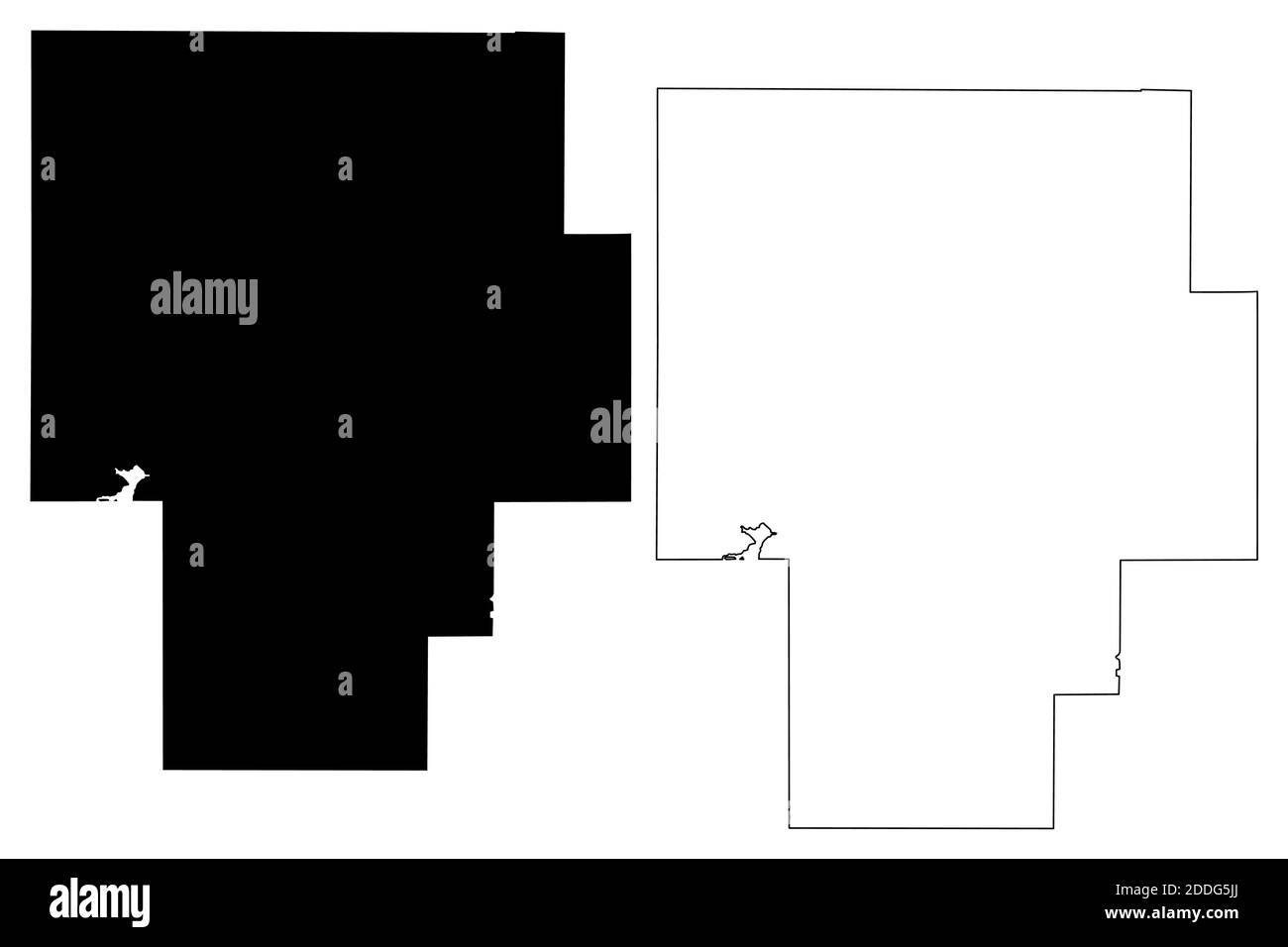 Okmulgee oklahoma map hi-res stock photography and images - Alamy