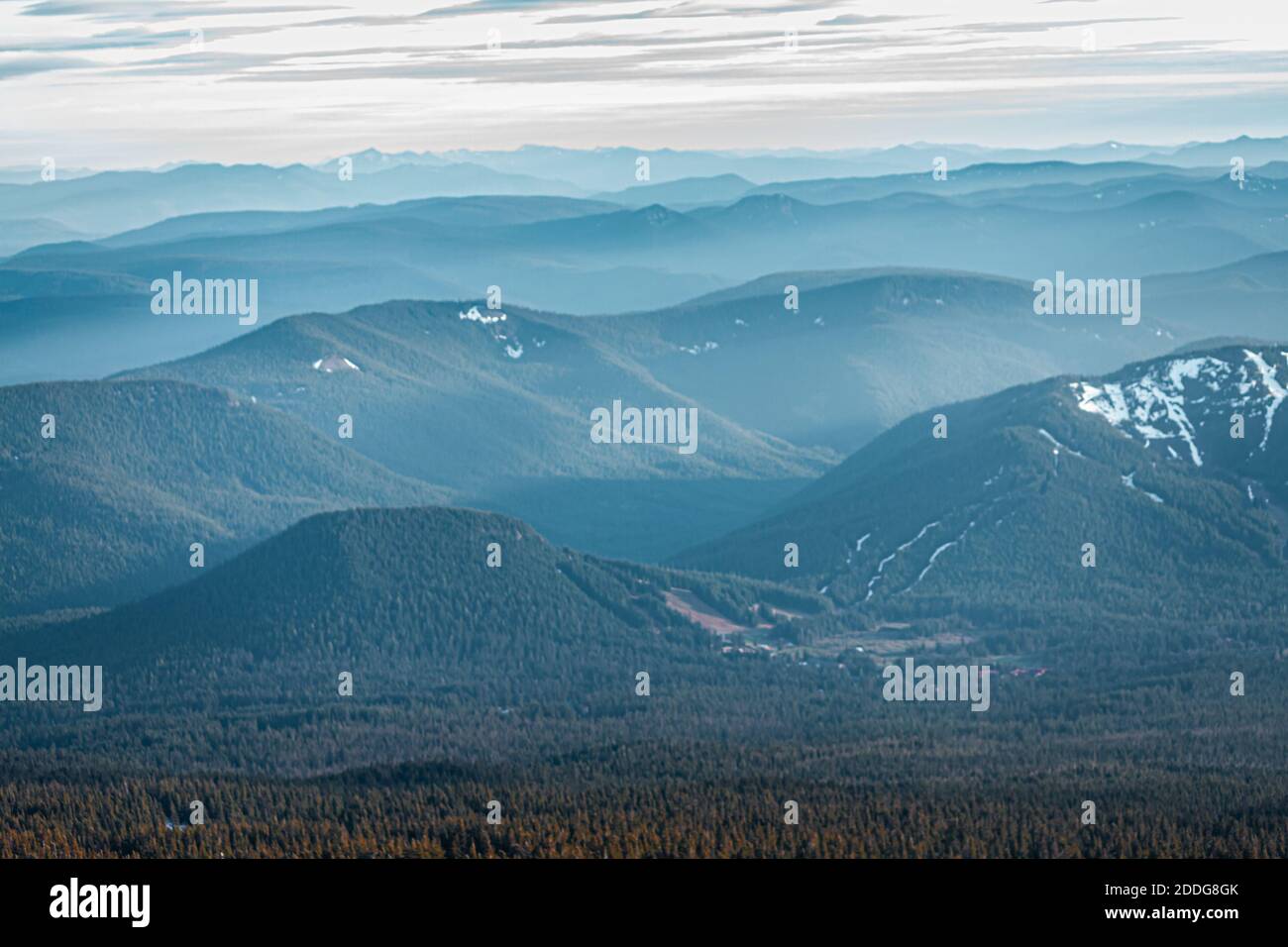 Aerial shot mountain layers hi-res stock photography and images - Alamy