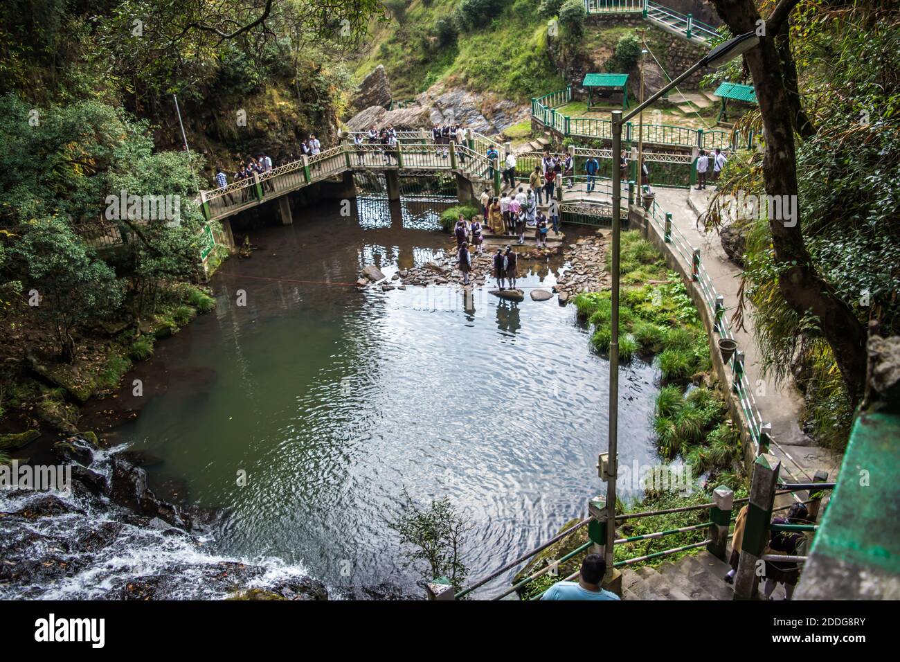 Beautiful Elephant Falls, the Three steps water falls, in Shillong ...