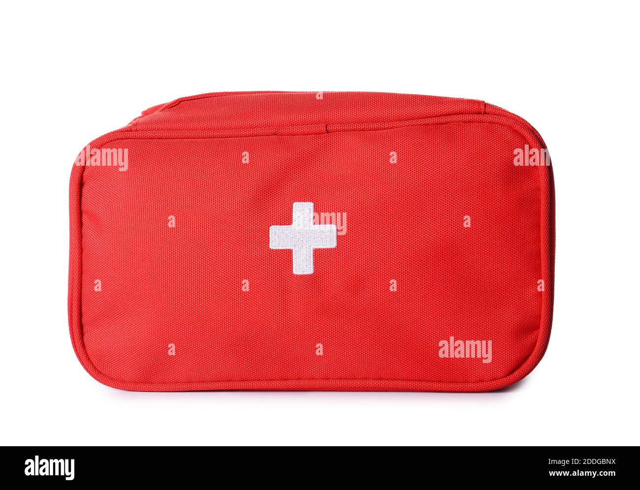 First aid kit on white background Stock Photo - Alamy