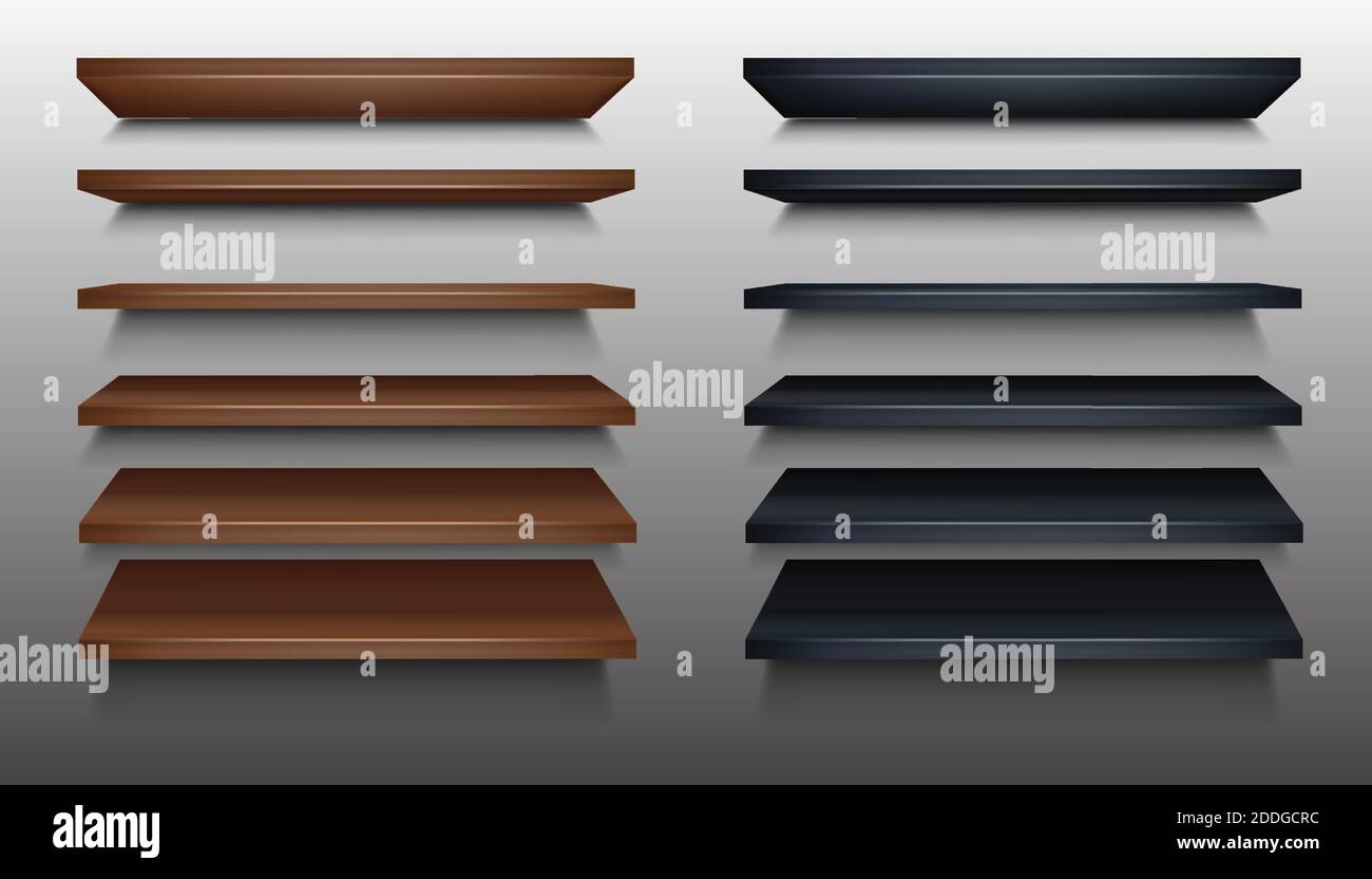 Shelf vector vectors hi-res stock photography and images - Alamy