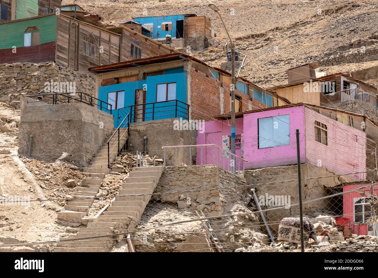 Ventanilla is a district of Lima, Peru with many shantytowns built on ...