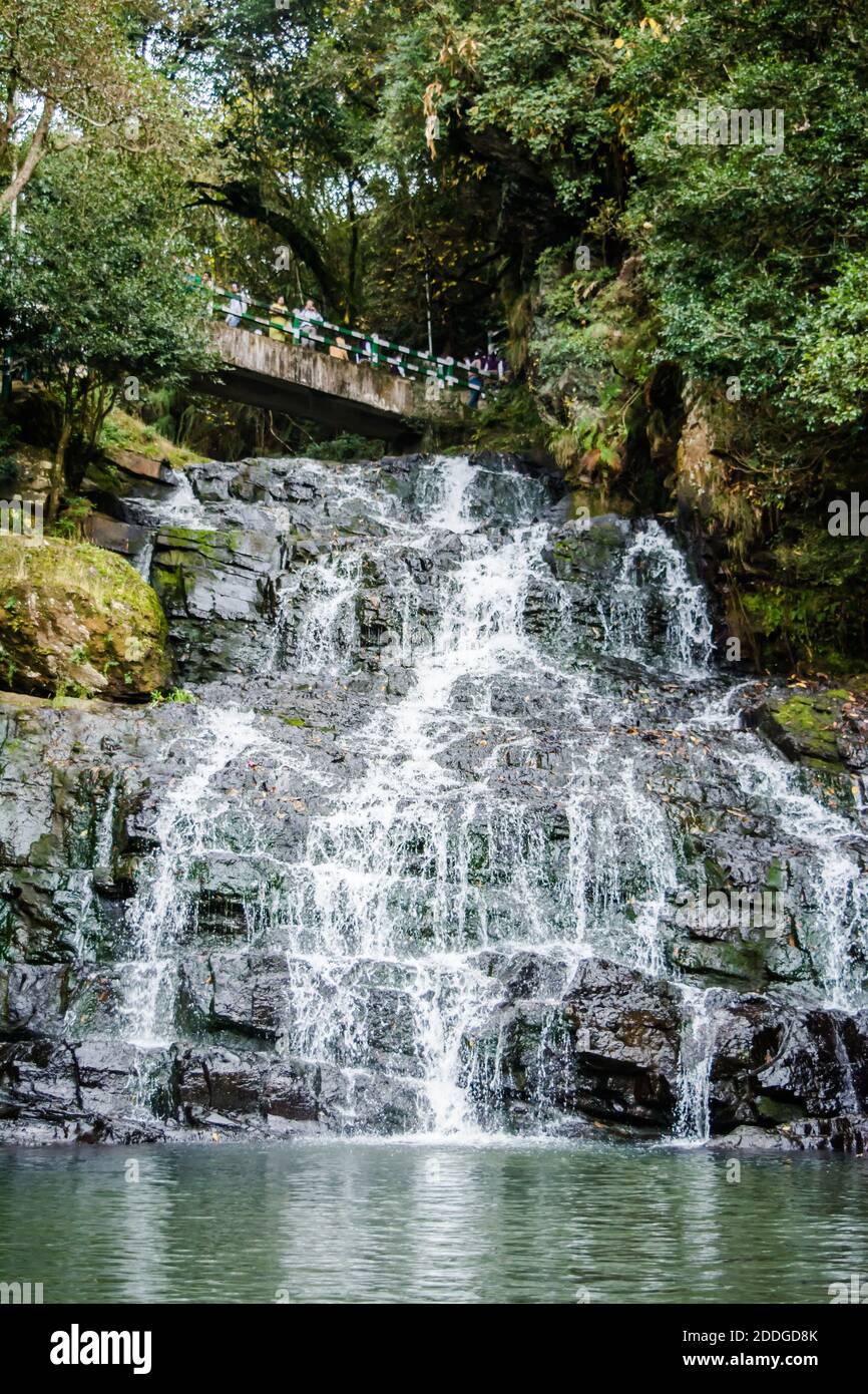 Beautiful Elephant Falls, the Three steps water falls, in Shillong ...
