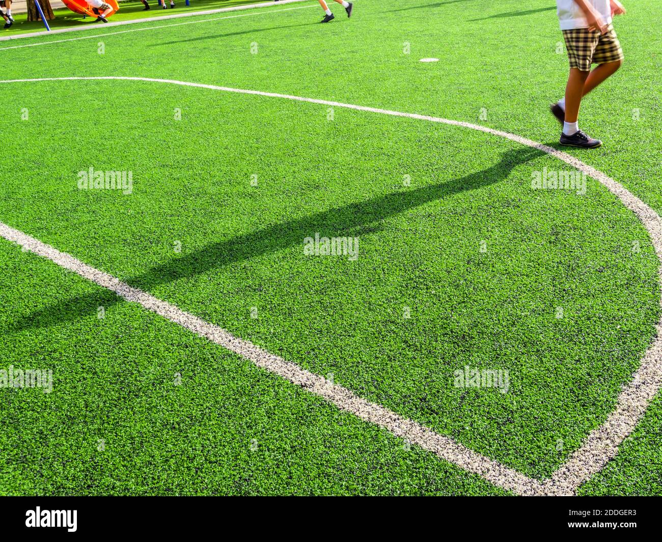 Artificial grass school playground hi-res stock photography and images ...