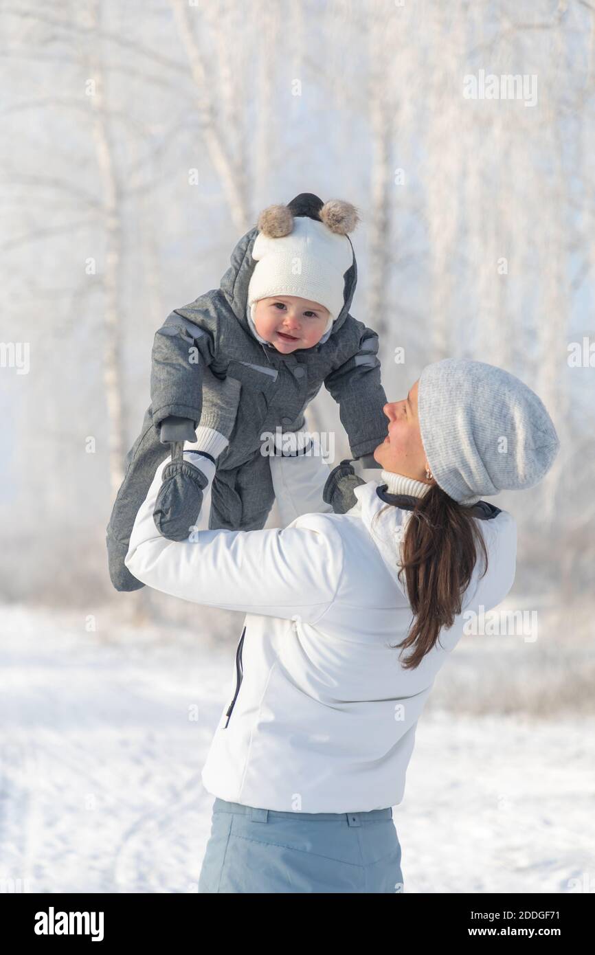 Russia mother son hi-res stock photography and images - Alamy