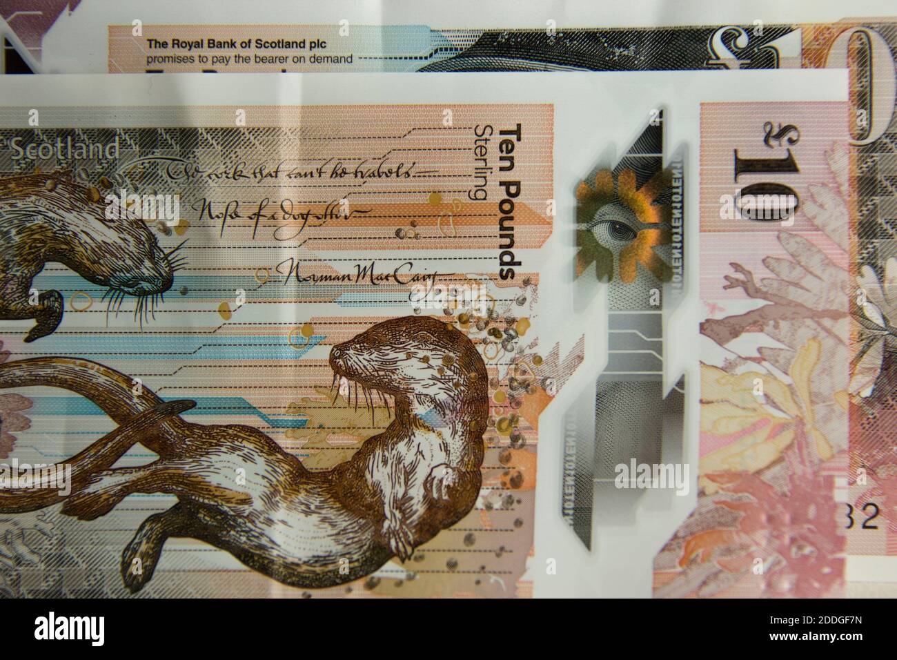 Plastic scottish banknotes hi-res stock photography and images - Alamy