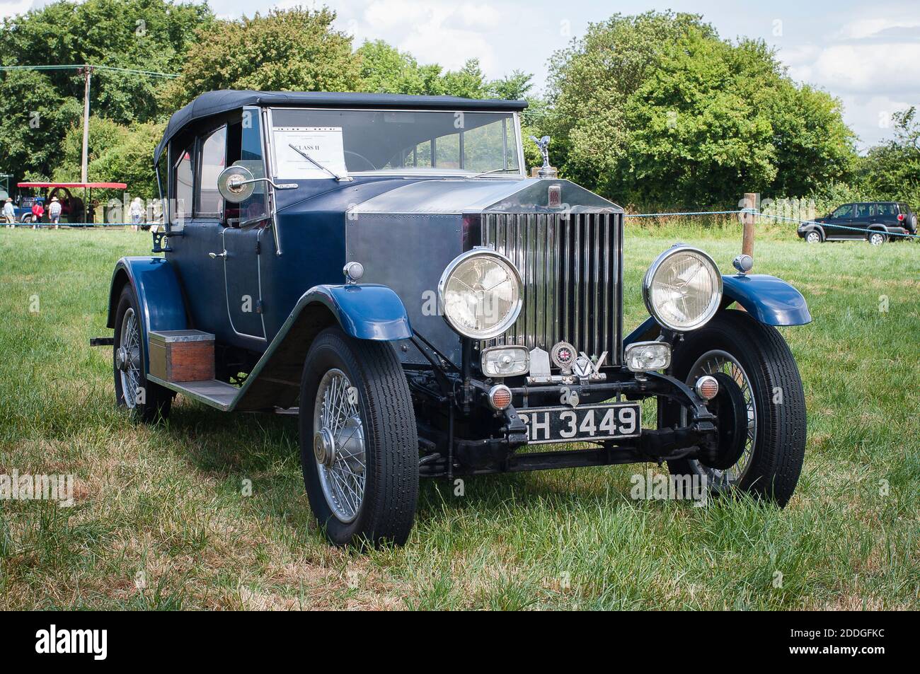 1930 Rolls-Royce 20/25 Tourer on display at a country show in England ...