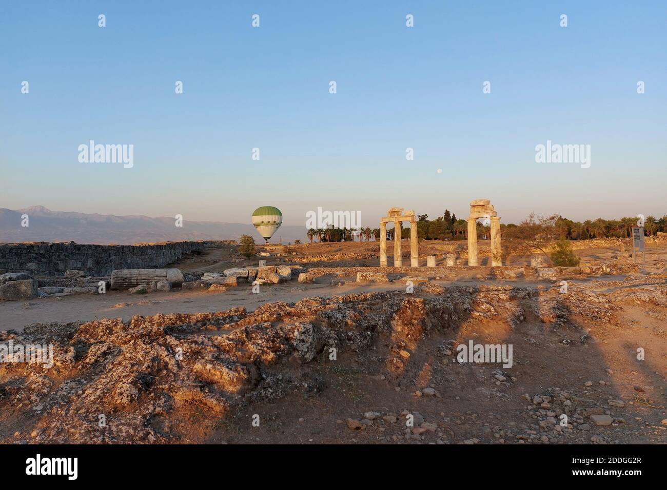 Ruins of the ancient city of Hieropolis in Turkey Stock Photo - Alamy
