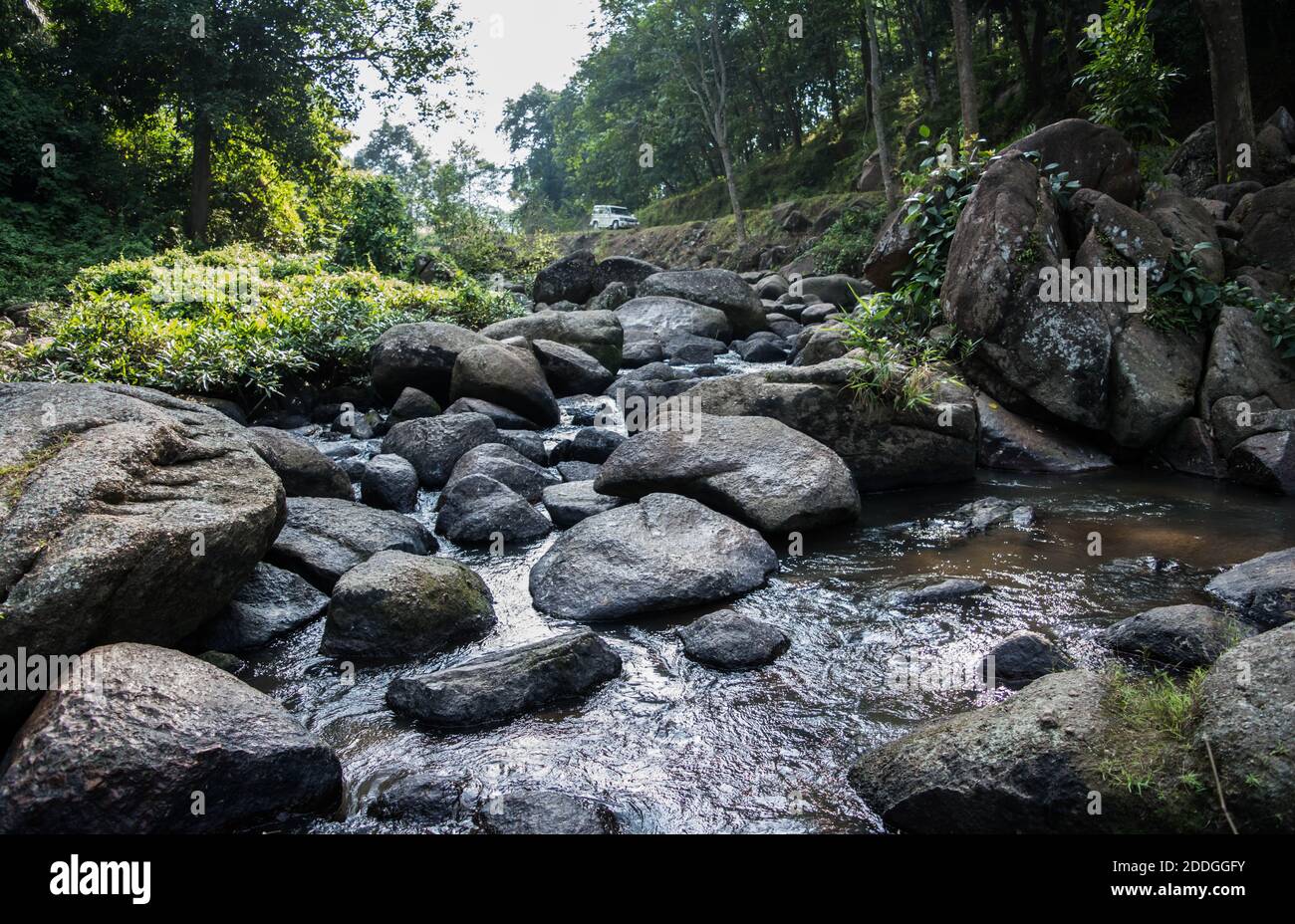 Beautiful Elephant Falls, the Three steps water falls, in Shillong ...