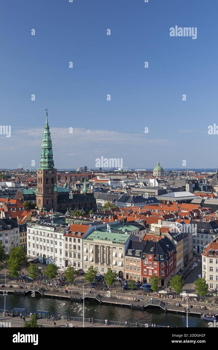 geography / travel, Denmark, Copenhagen, vista by Christiansborg slot ...