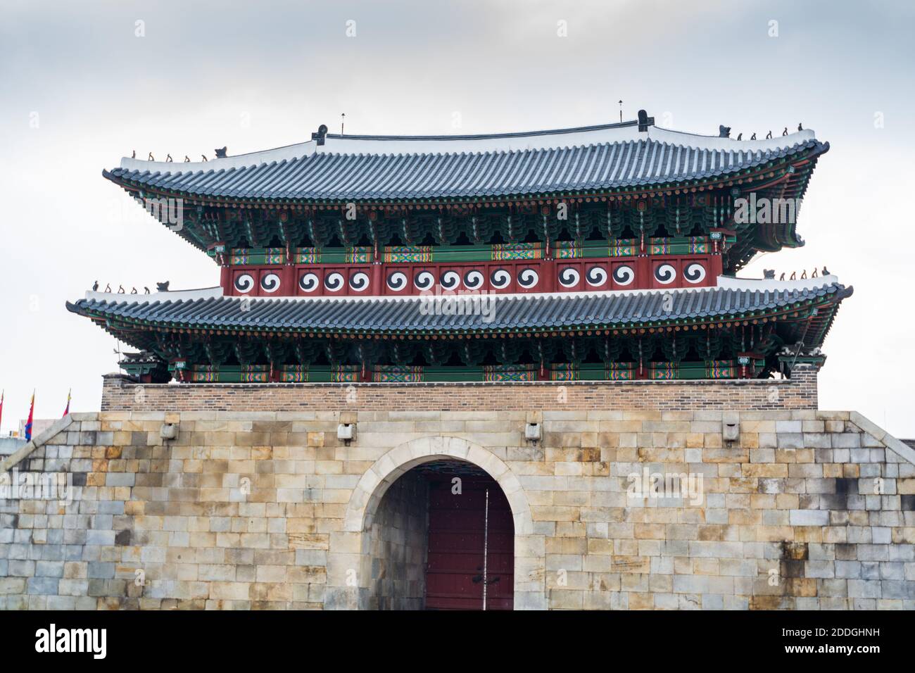 Paldalmun Gate, Ancient fortress of Hwaseong, Paldal-gu, Suwon ...