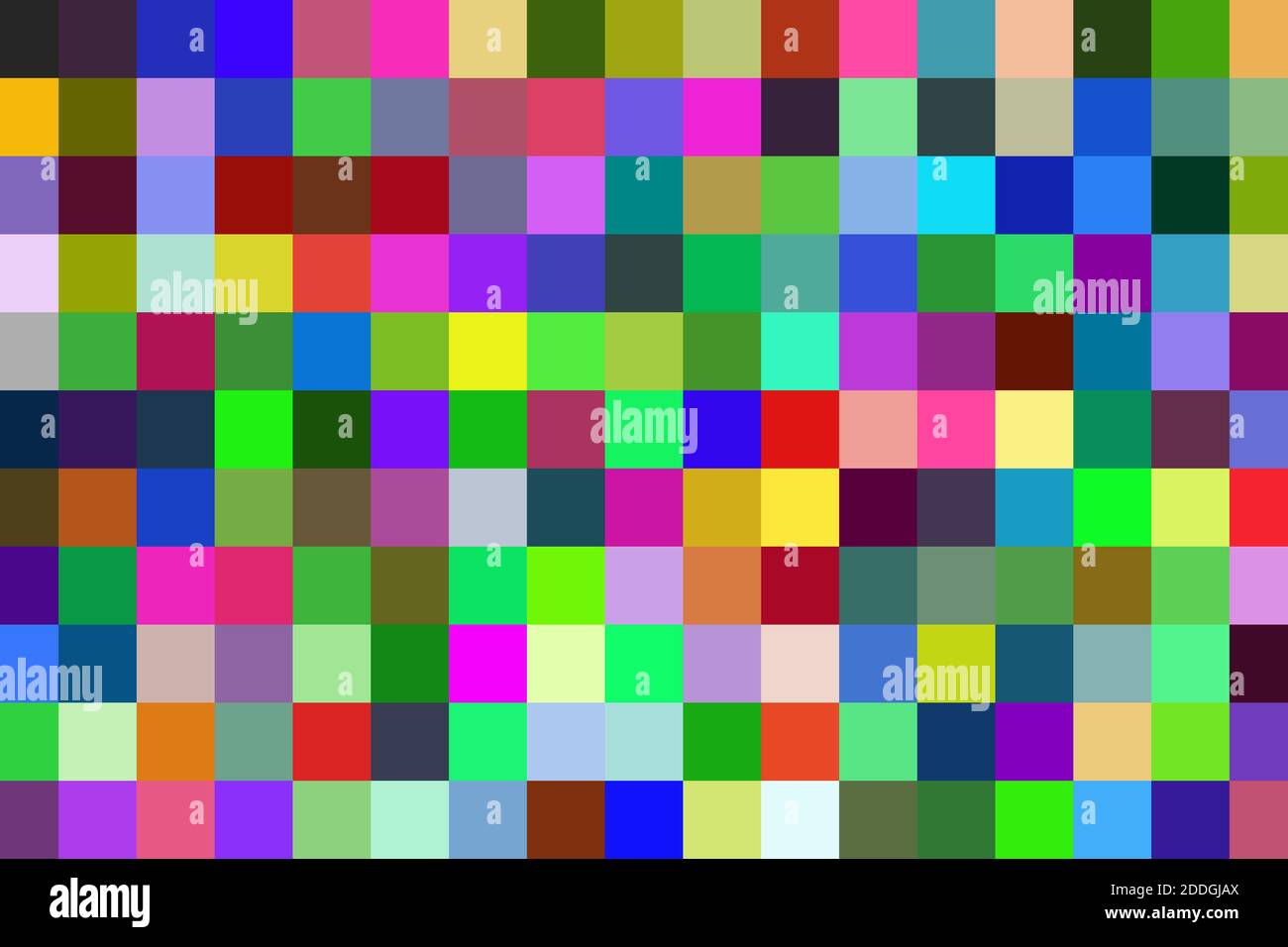 Multi-colored rectangular pixel background. The texture consisting of ...