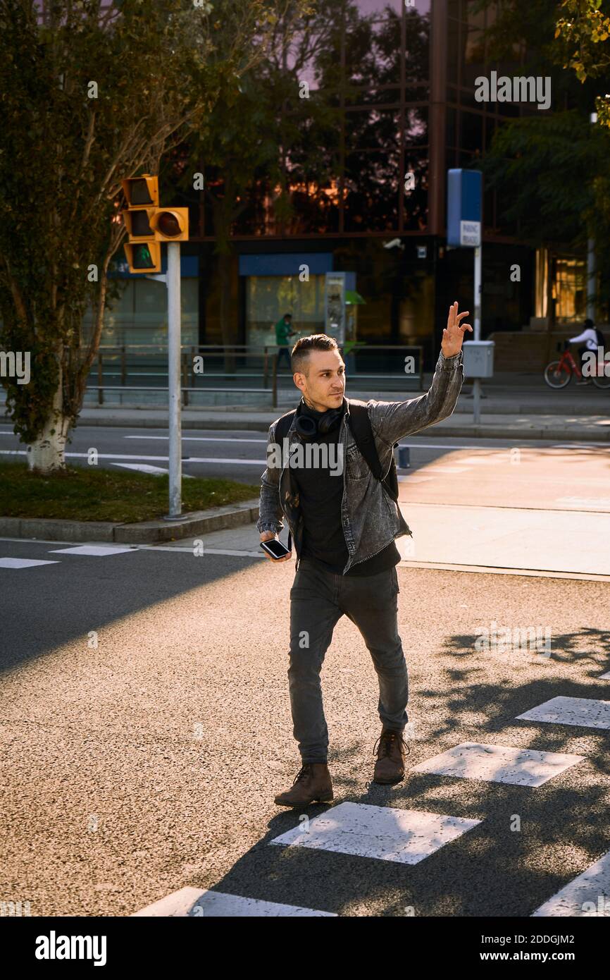 Raised crosswalk hi-res stock photography and images - Alamy