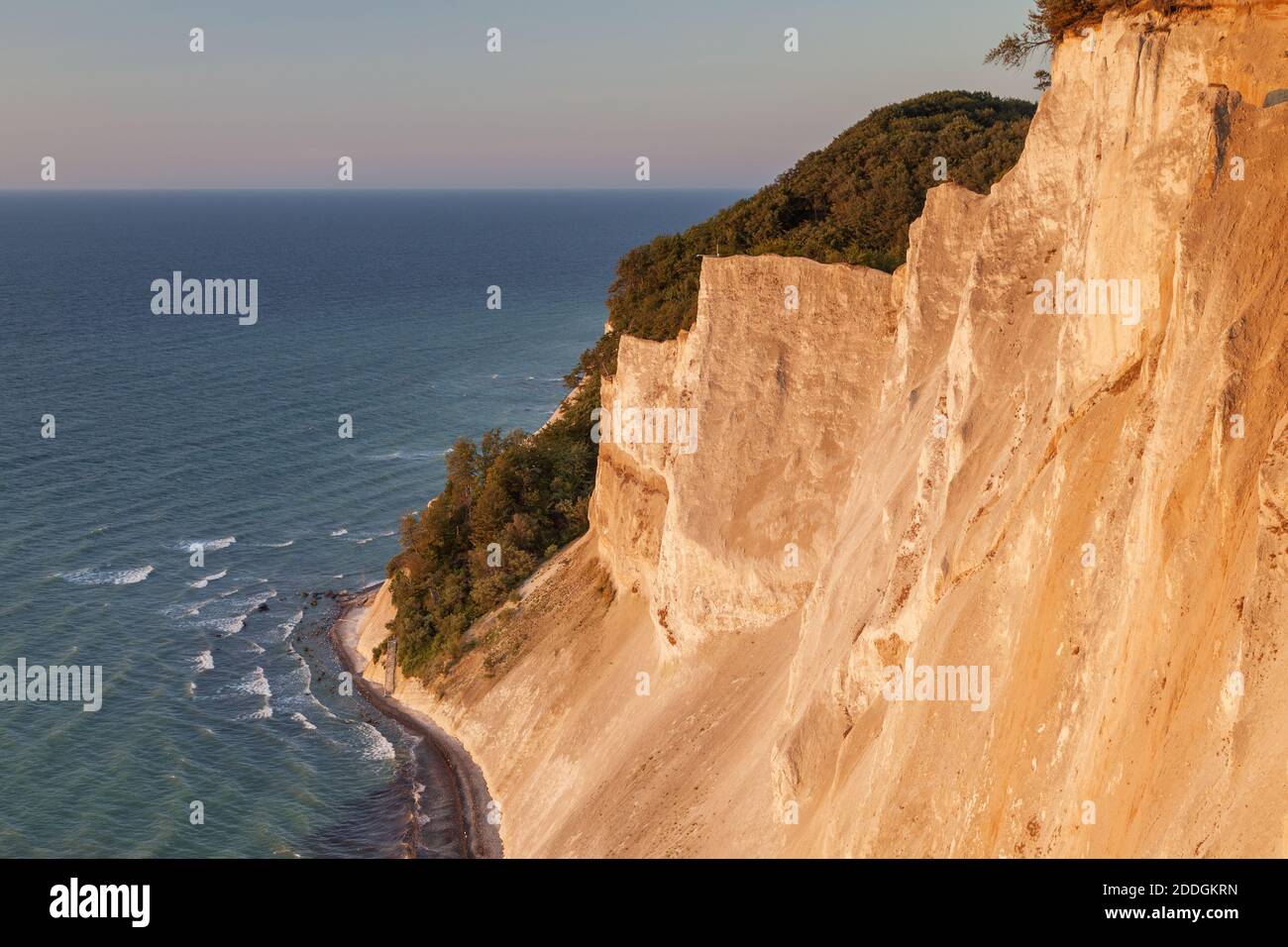 geography / travel, Denmark, Zealand, isle Mon, chalk cliff near Cliffs ...