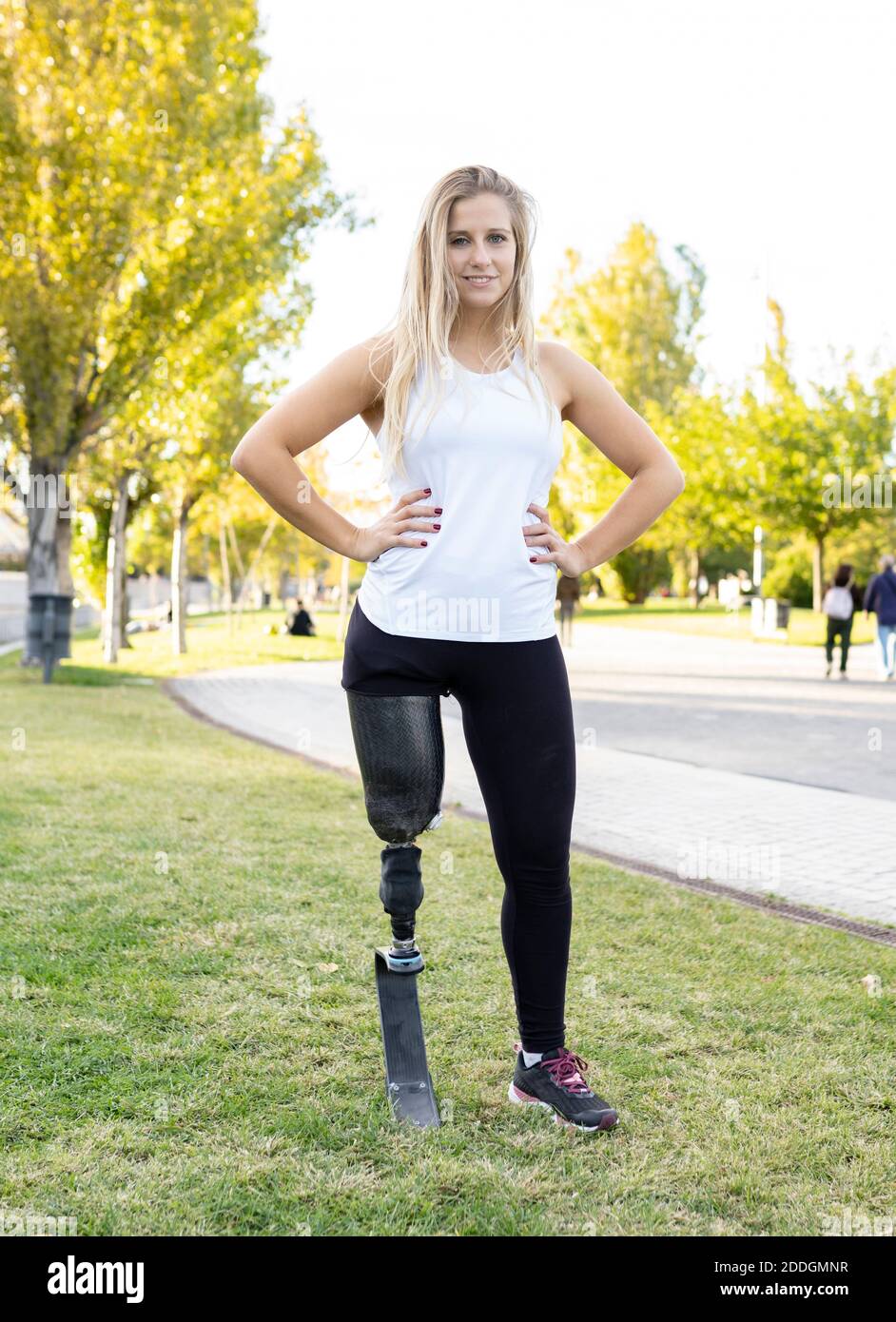 Female amputee hi-res stock photography and images - Alamy