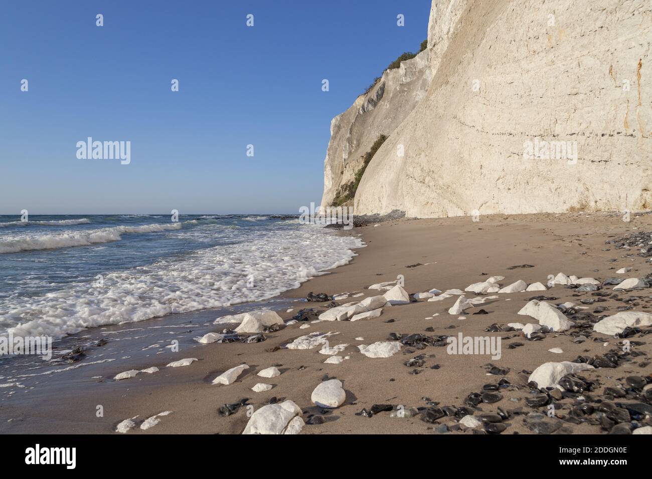 geography / travel, Denmark, Zealand, isle Mon, chalk cliff near Cliffs ...