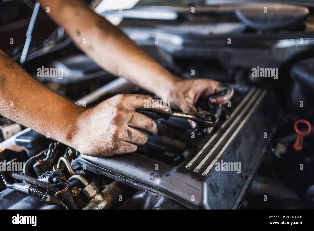 Greasy Hands High Resolution Stock Photography and Images - Alamy