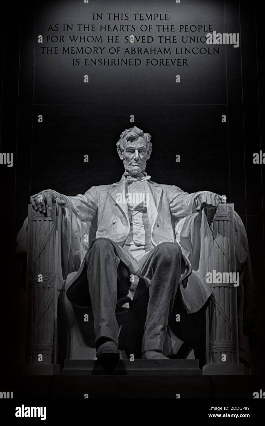 The Lincoln Memorial is an American national monument built to honor ...