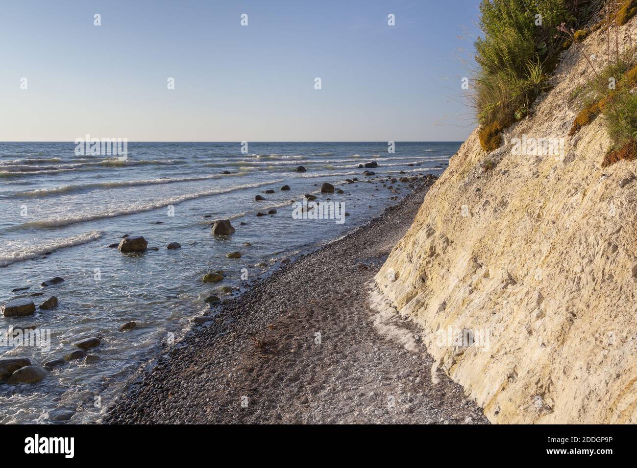 geography / travel, Denmark, Zealand, isle Mon, chalk cliff near Cliffs ...