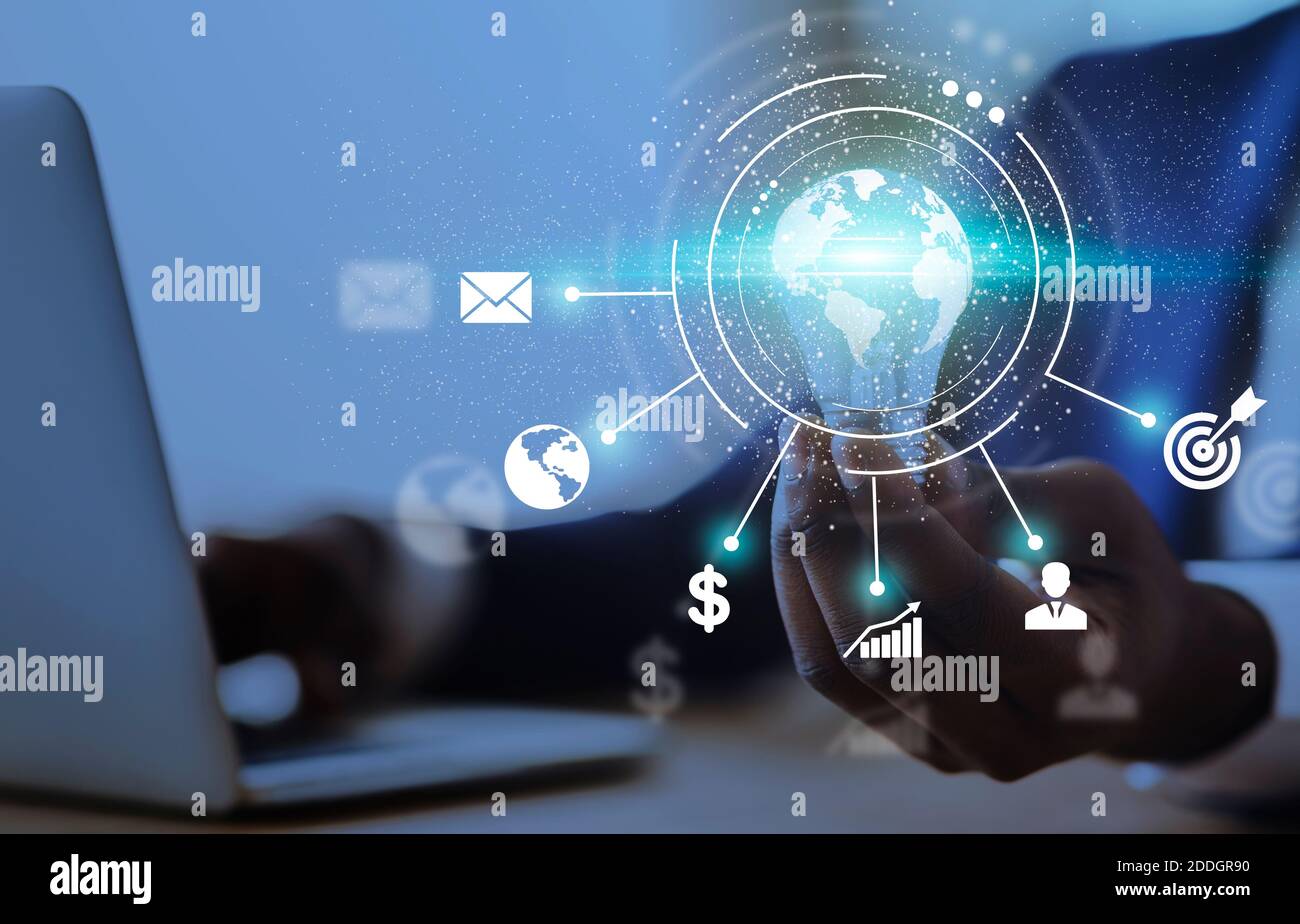 Black inventor collage hi-res stock photography and images - Alamy