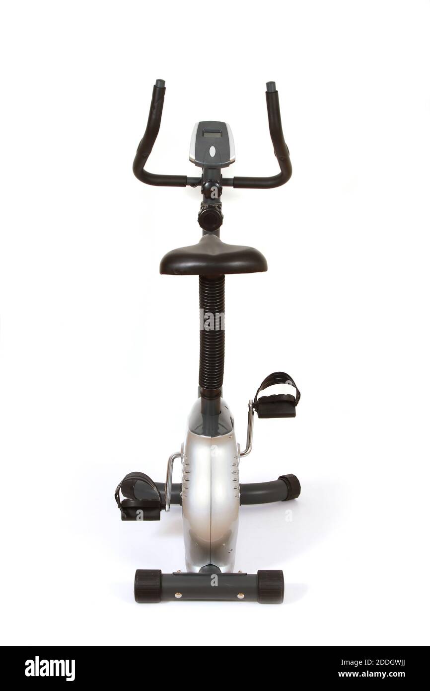 Vertical shot stationary bicycle hi-res stock photography and images ...