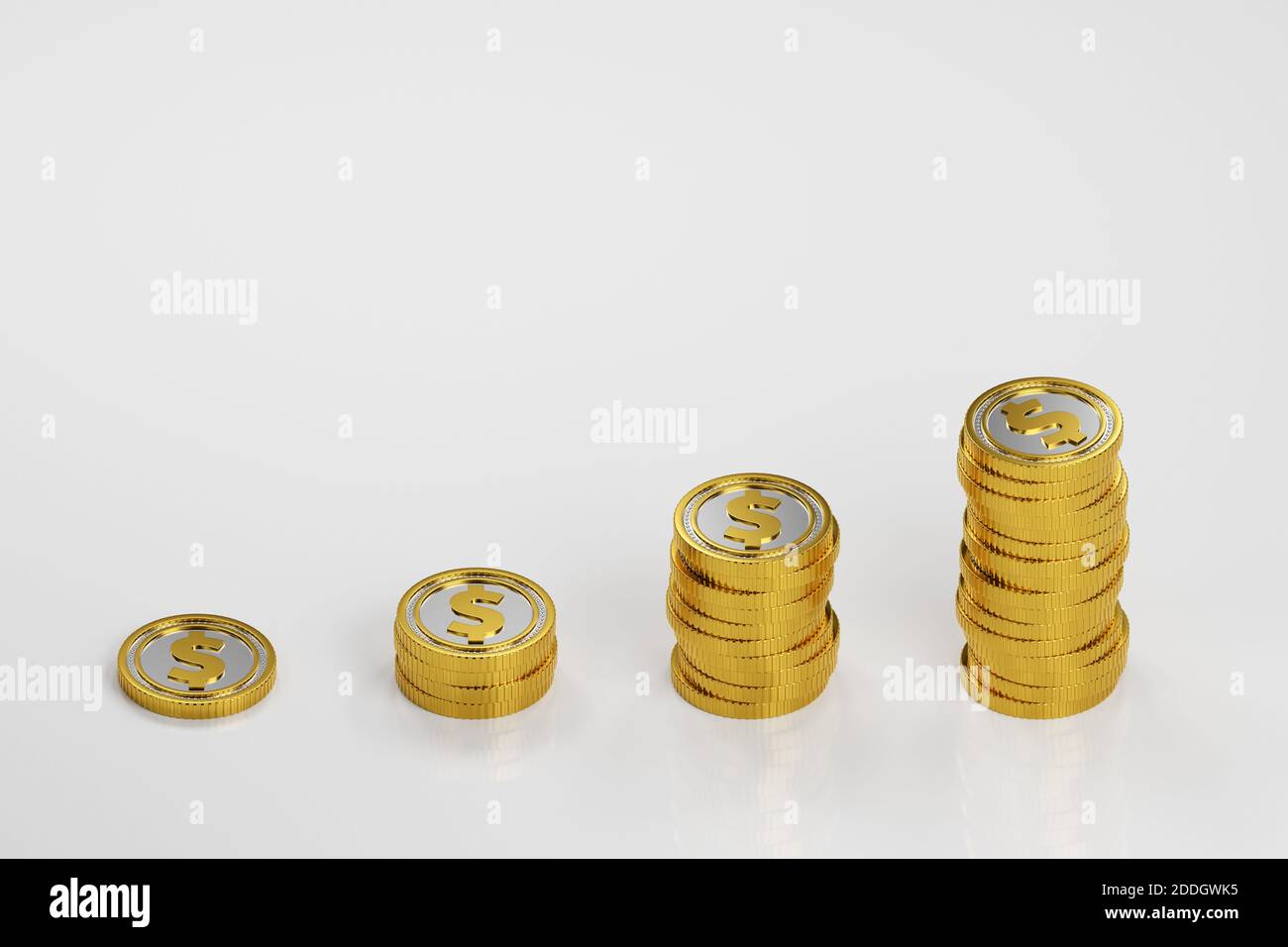 3d column chart hi-res stock photography and images - Alamy