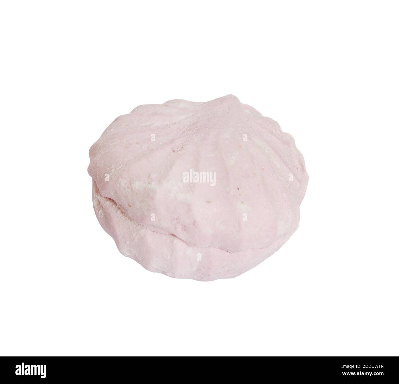 A pink zephyr isolated on white background Stock Photo - Alamy