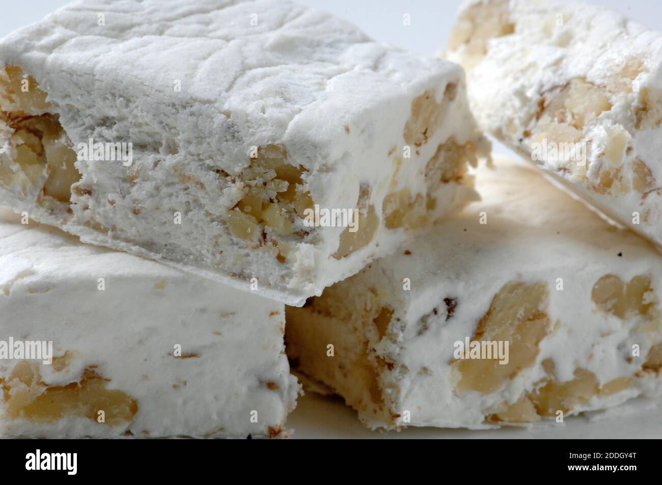 Italian nougat from the Cremona area in Lombardy region in Italy ...
