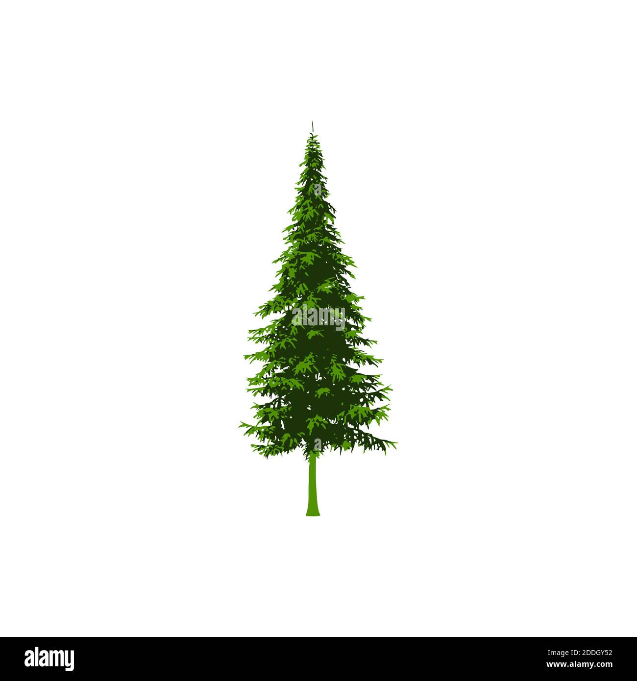 Pine tree scene Cut Out Stock Images & Pictures - Alamy